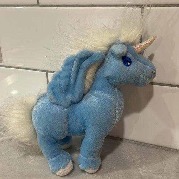 Limited Too | Toys | Nwt Neopets Uni Blue Plush Unicorn | Poshmark